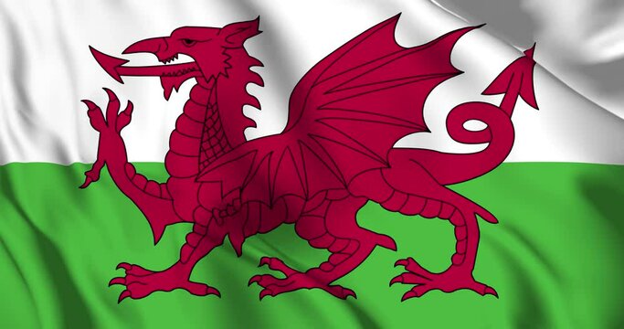 Welsh Flag Animation