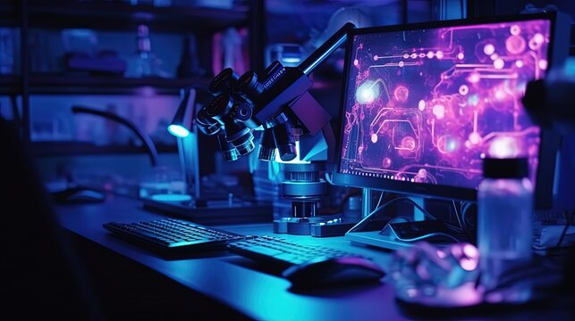 Evil Laboratory Background