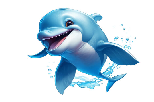 "Cartoon Dolphin" Images – Browse 176 Stock Photos, Vectors, and Video ...