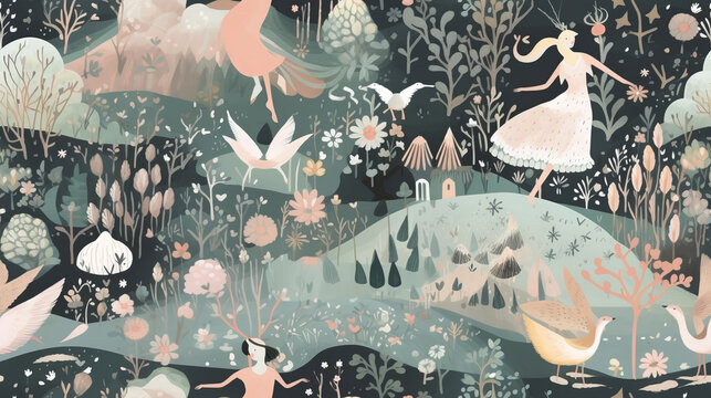 Fairytale Pattern Images – Browse 98,827 Stock Photos, Vectors, and ...