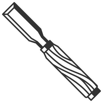 Firmer Chisel Drawing