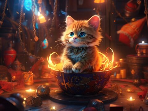 "Magic Cat" Images – Browse 273 Stock Photos, Vectors, and Video ...
