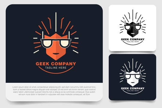 Geek Logo"」の写真素材 | 419件の無料イラスト画像 | Adobe Stock