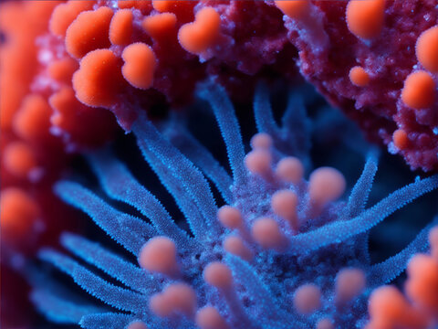 Blue Coral Reef