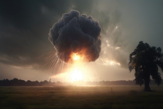 Man Made Disaster Nuclear Explosion