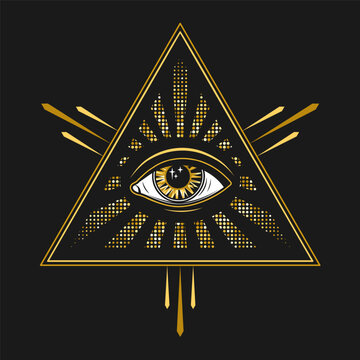 Third Eye Pyramid Wallpaper