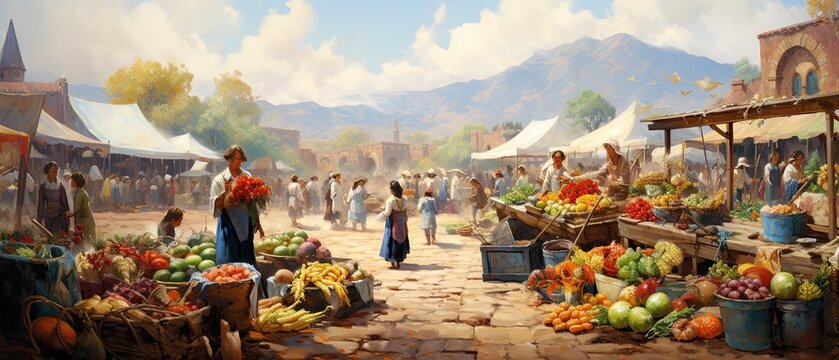 "Market Scene" Images – Browse 1,302 Stock Photos, Vectors, and Video ...