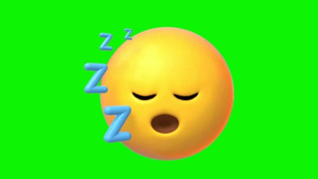 Sleeping Smiley Animated