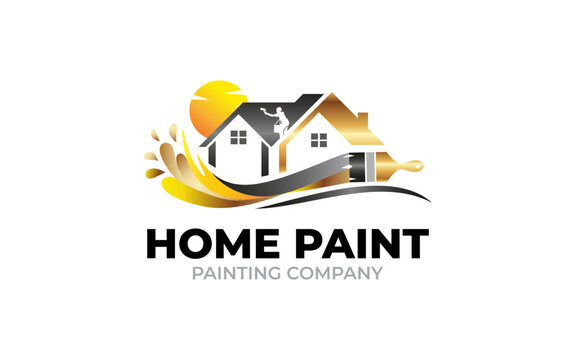 Paint Brands Logo Paint Company Logos Stock Illustrations – 500