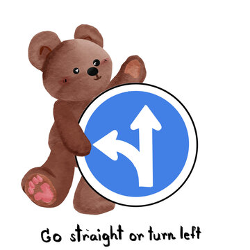 Go Straight Clip Art