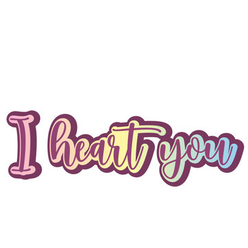 "I Heart You" Images – Browse 163 Stock Photos, Vectors, and Video ...
