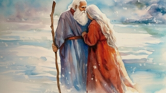「Abraham And Sarah」の写真素材 | 480件の無料イラスト画像 | Adobe Stock