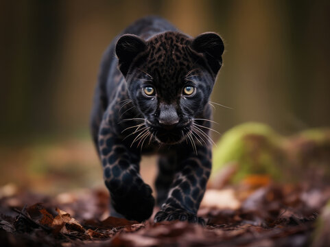 Black Panther Cub Wallpaper