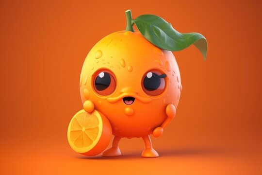 Cartoon Oranges