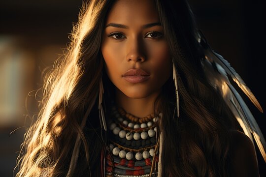 Beautiful Native American Women