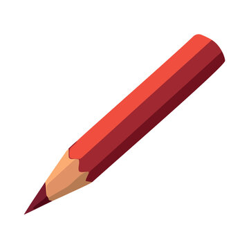 Red Pencil Clipart