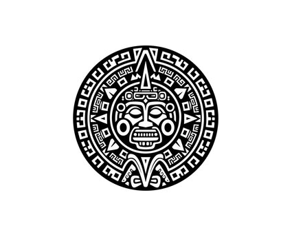 Aztec Sun Vector