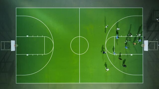 Basketball Court Overhead Images – Browse 929 Stock Photos, Vectors ...
