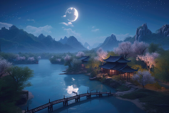 Night Nature Scenery