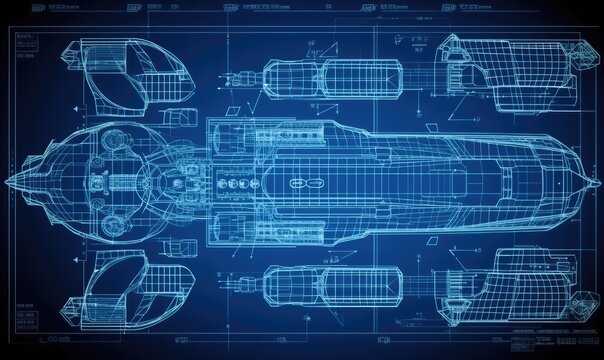 Sci Fi Spacecraft Blueprints