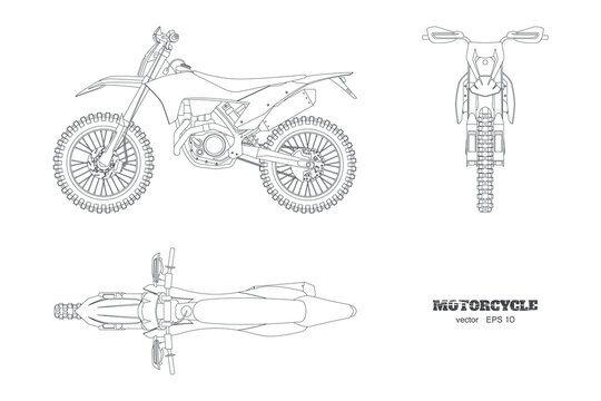 Motorcycle Outline Images – Browse 104,142 Stock Photos, Vectors, and ...