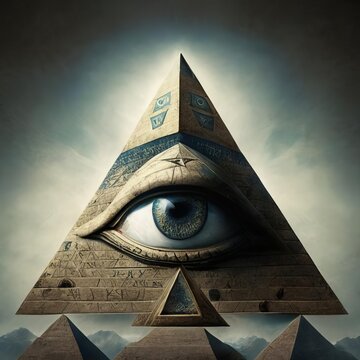 Third Eye Pyramid Wallpaper
