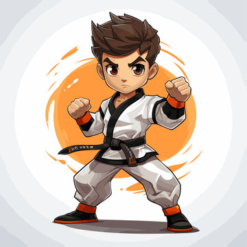 Taekwondo Cartoon Wallpaper Page 4 | Taekwondo Cartoon Images Free