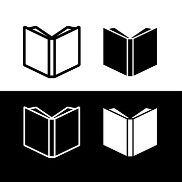 Library Icon Black And White