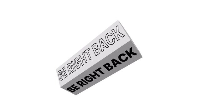 "Be Right Back" Images – Parcourir 410 le catalogue de photos, vecteurs ...