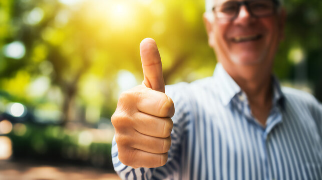 Old Man Thumbs Up Images – Browse 22,811 Stock Photos, Vectors, and ...