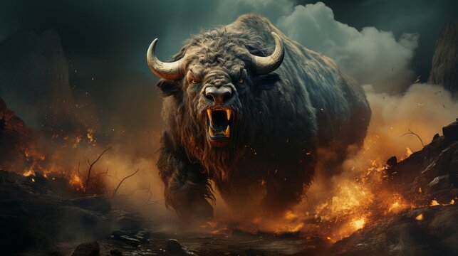 Angry Bison Images – Browse 10,975 Stock Photos, Vectors, and Video ...