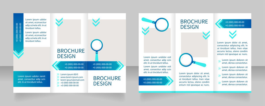 3 Panel Brochure Mockup Images – Browse 297 Stock Photos, Vectors, and ...