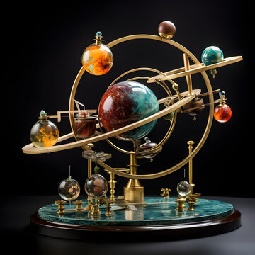 Orrery Images – Browse 1,207 Stock Photos, Vectors, and Video | Adobe Stock