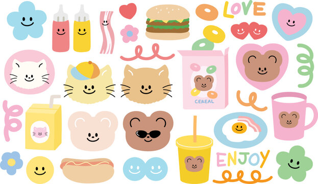 "Cute Icons" Images – Browse 147 Stock Photos, Vectors, and Video ...