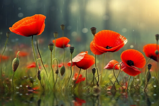 Mohnblumenwiese Bilder – Durchsuchen 202,825 Archivfotos ...