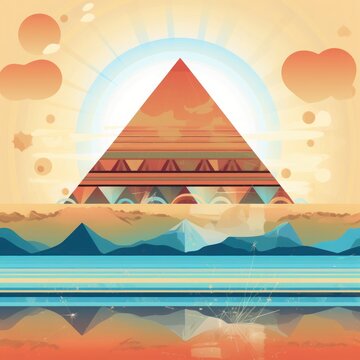 "Pyramid Background" Images – Browse 100 Stock Photos, Vectors, and ...