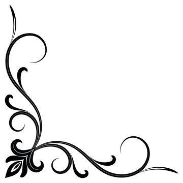 Simple Decorative Corner Clip Art