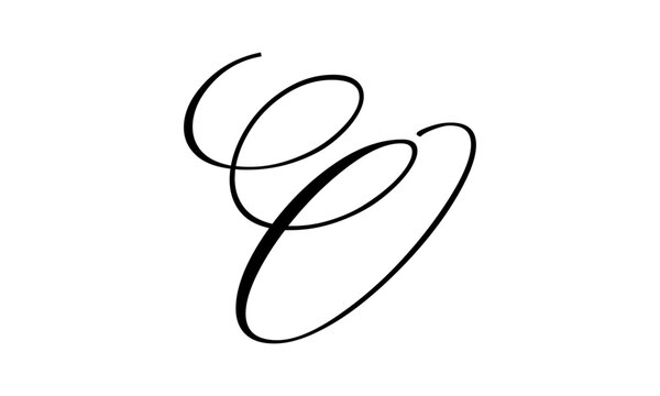 Fancy Cursive O