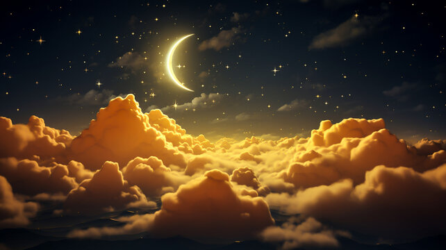 "Moon And Stars" Images – Browse 3,883 Stock Photos, Vectors, and Video ...