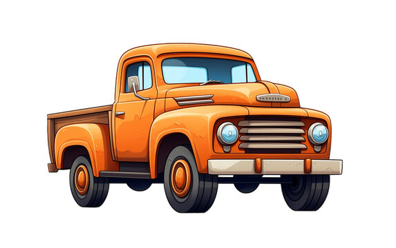 Cartoon Ford Truck