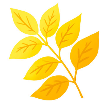 Yellow Leaf Clipart