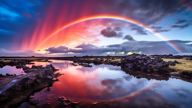 Rainbow Over Water Images – Browse 17,370 Stock Photos, Vectors, and ...