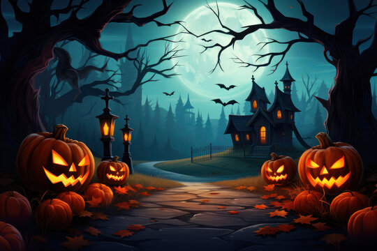 "Halloween Night" Images – Browse 16,859 Stock Photos, Vectors, and ...