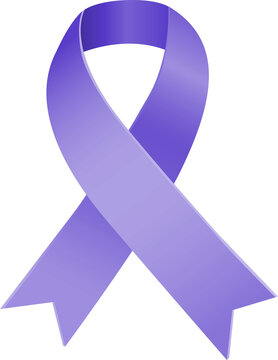 Purple Cancer Ribbon Png