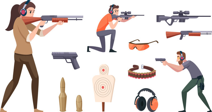 Cartoon Man With Gun Images – Browse 23,551 Stock Photos, Vectors, and ...