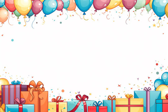 Kids Birthday Borders