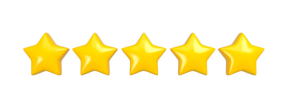 Yellow Star Rating Png