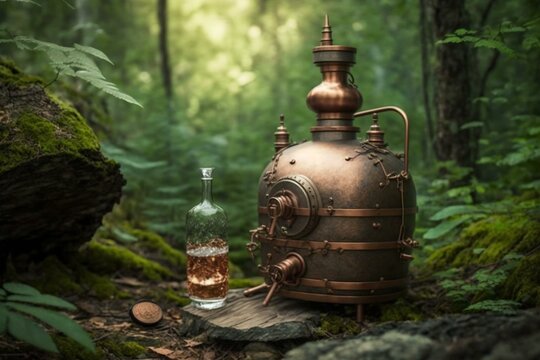 Moonshine Still Wallpaper