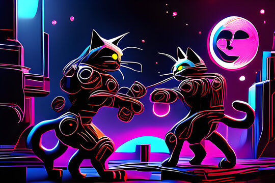 "Cat Fight" Images – Browse 1,448 Stock Photos, Vectors, and Video ...