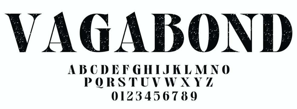 Distressed Serif Fonts Images – Browse 720 Stock Photos, Vectors, and ...